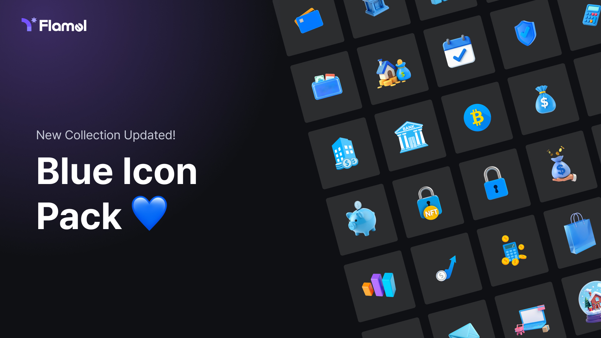 💙 Introducing the updated Blue Icon Pack!