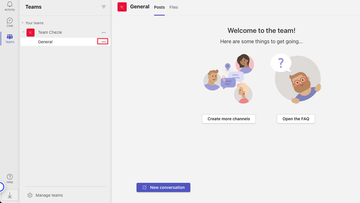 Microsoft Teams (Chat) - Chezie