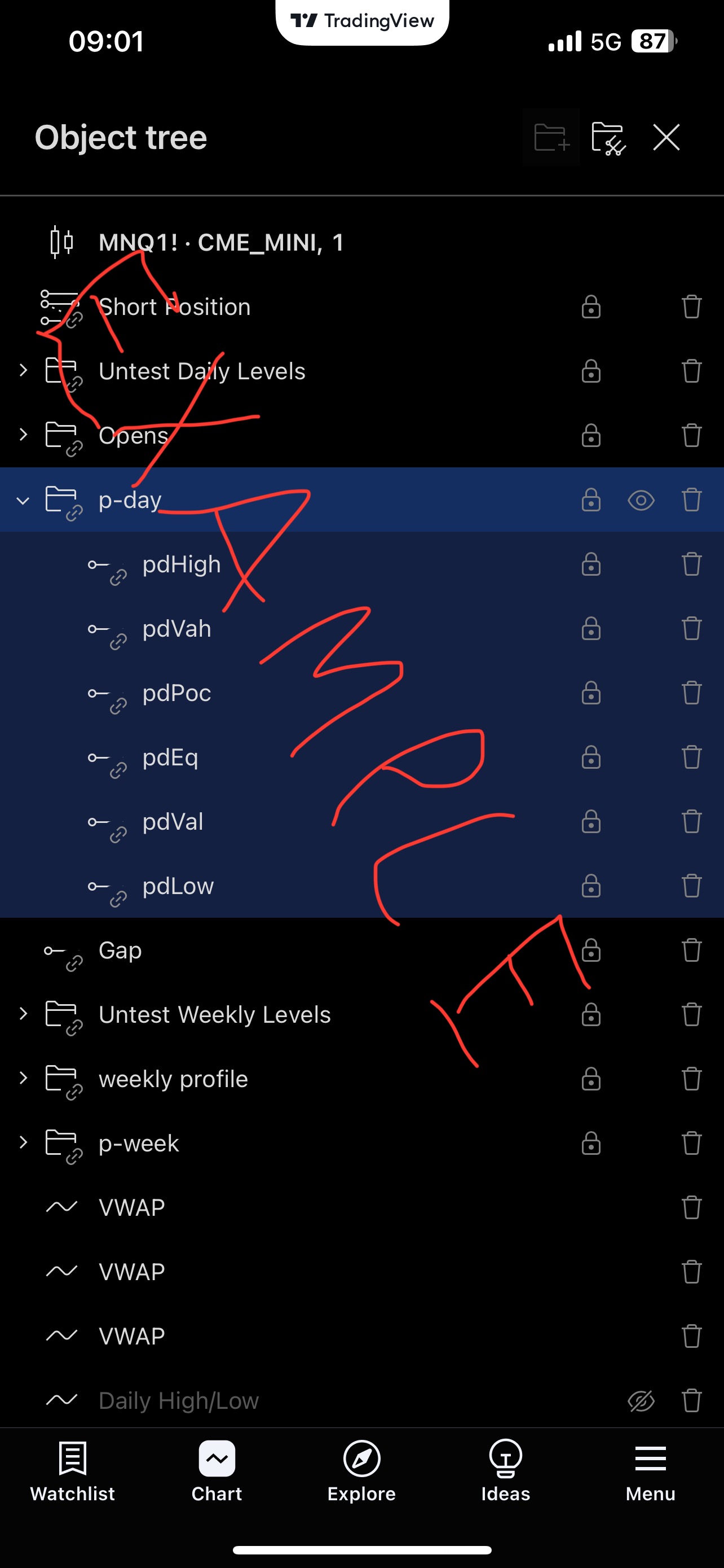 Change names of drawing objects in object tree - ATAS